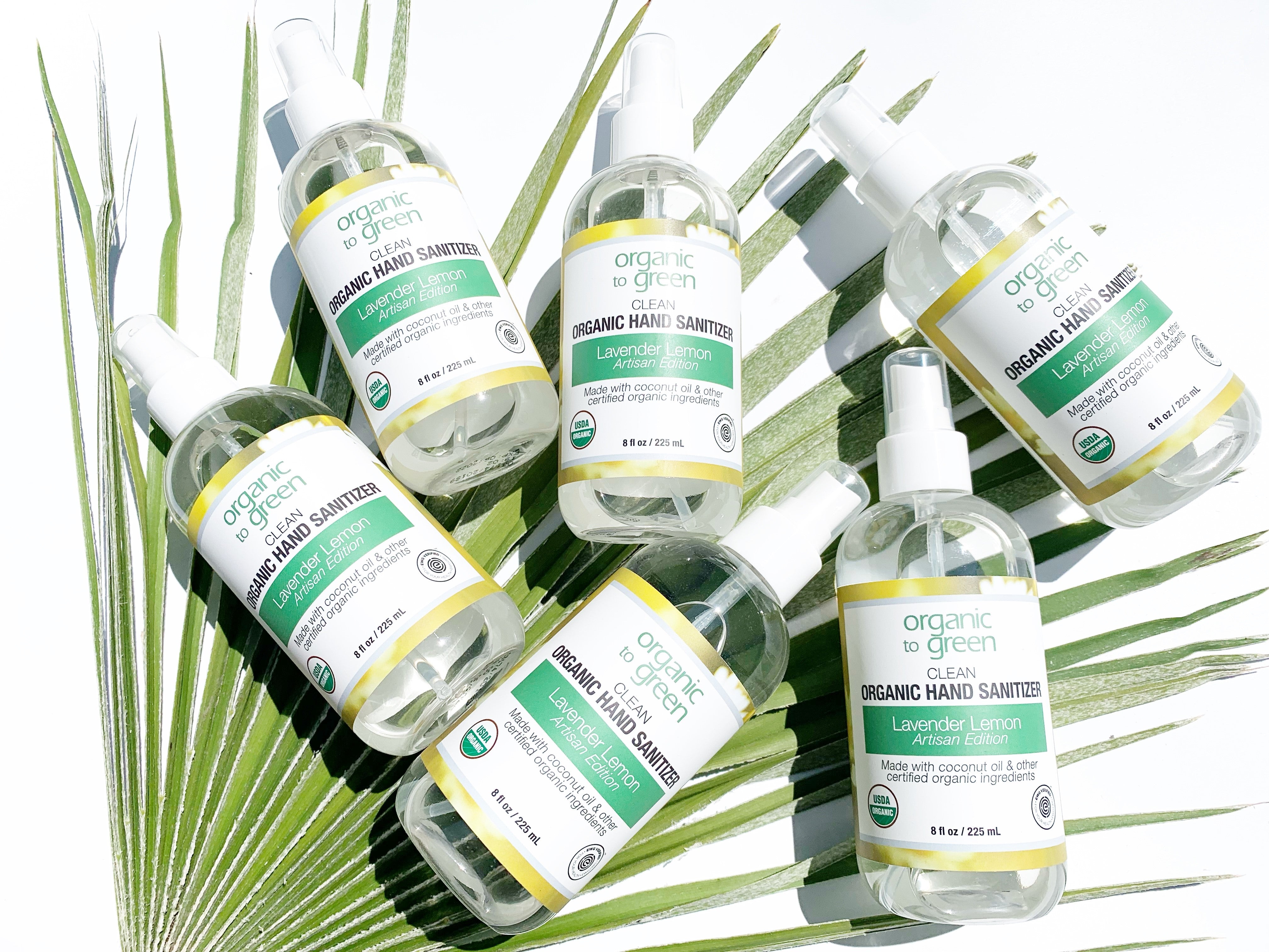 Clean Hand Sanitizer - Wholesale Case of 12 – Organic to Green Beauty ...