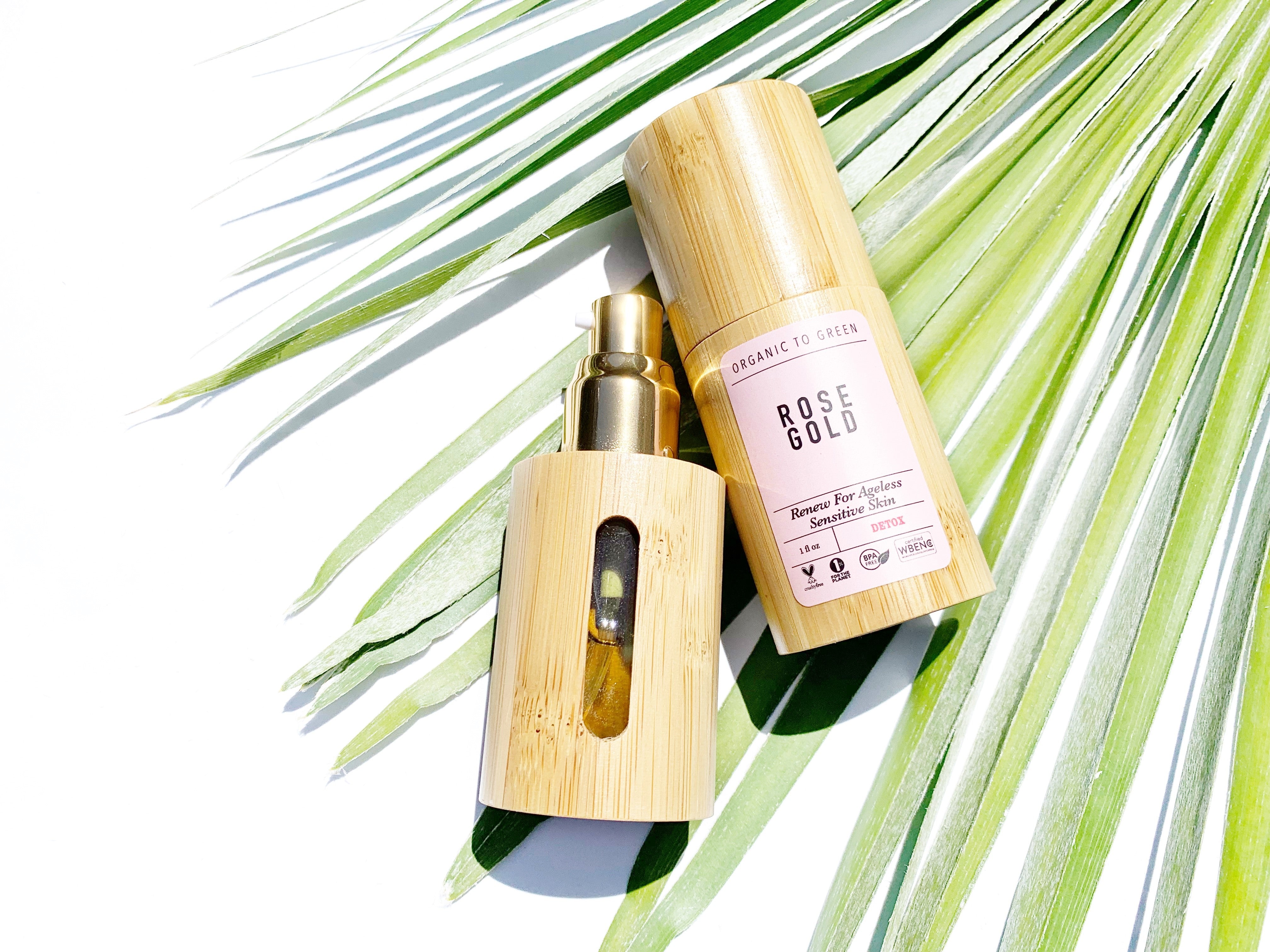 Rose Gold Face Oil – Renew For Ageless Sensitive Skin – Organic to ...