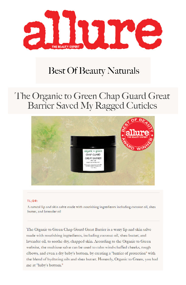 Chap Guard For Skin And Lips - Coonut oil, Herbal, Lavender – Organic ...