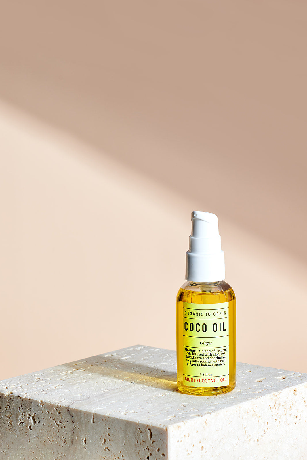 Liquid Coconut Oil Ginger - Healing Coco Oil – Organic to Green Beauty ...