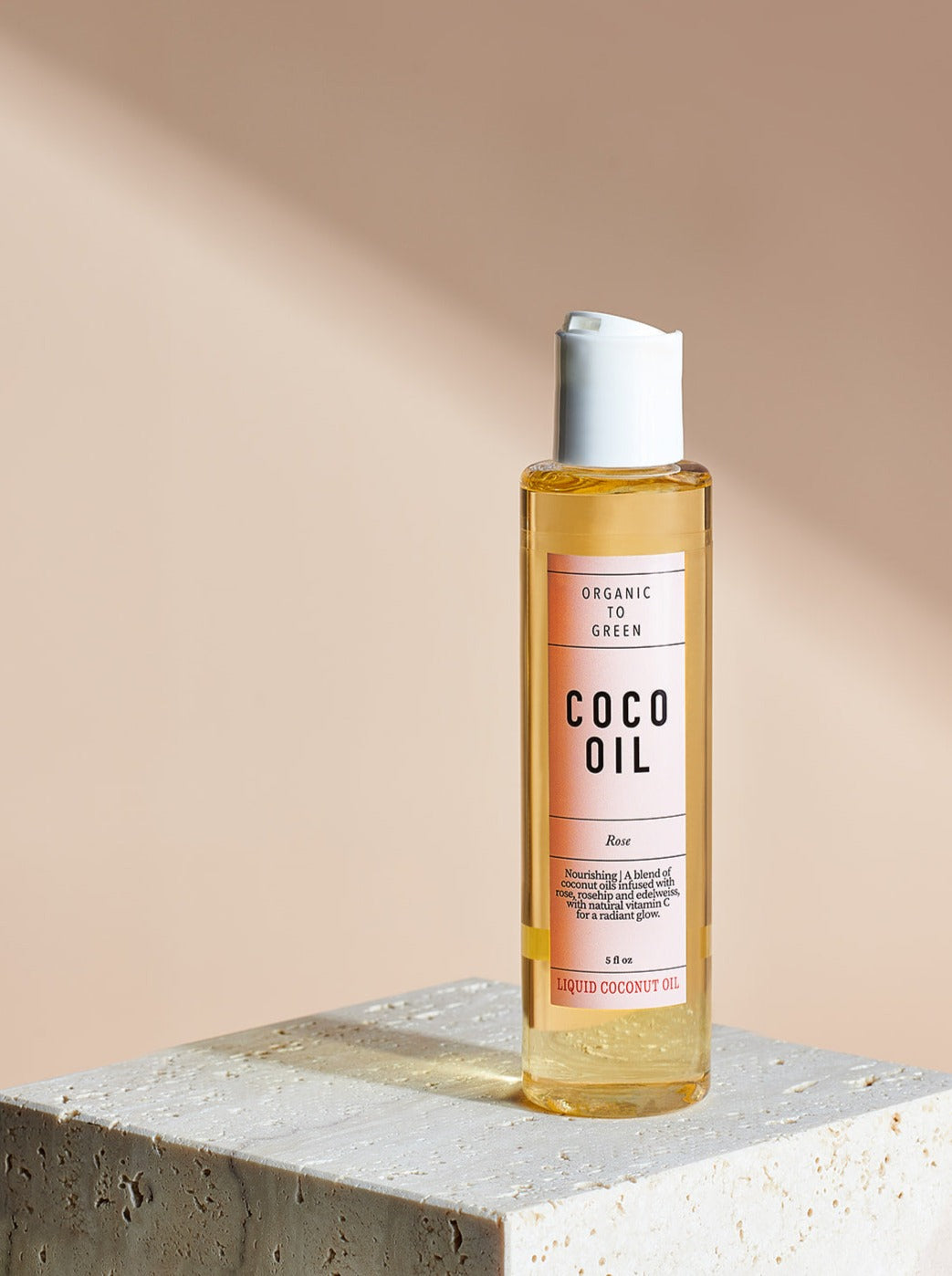 Liquid Coconut Oil Rose - Anti-Aging Coco Oil – Organic to Green Beauty ...