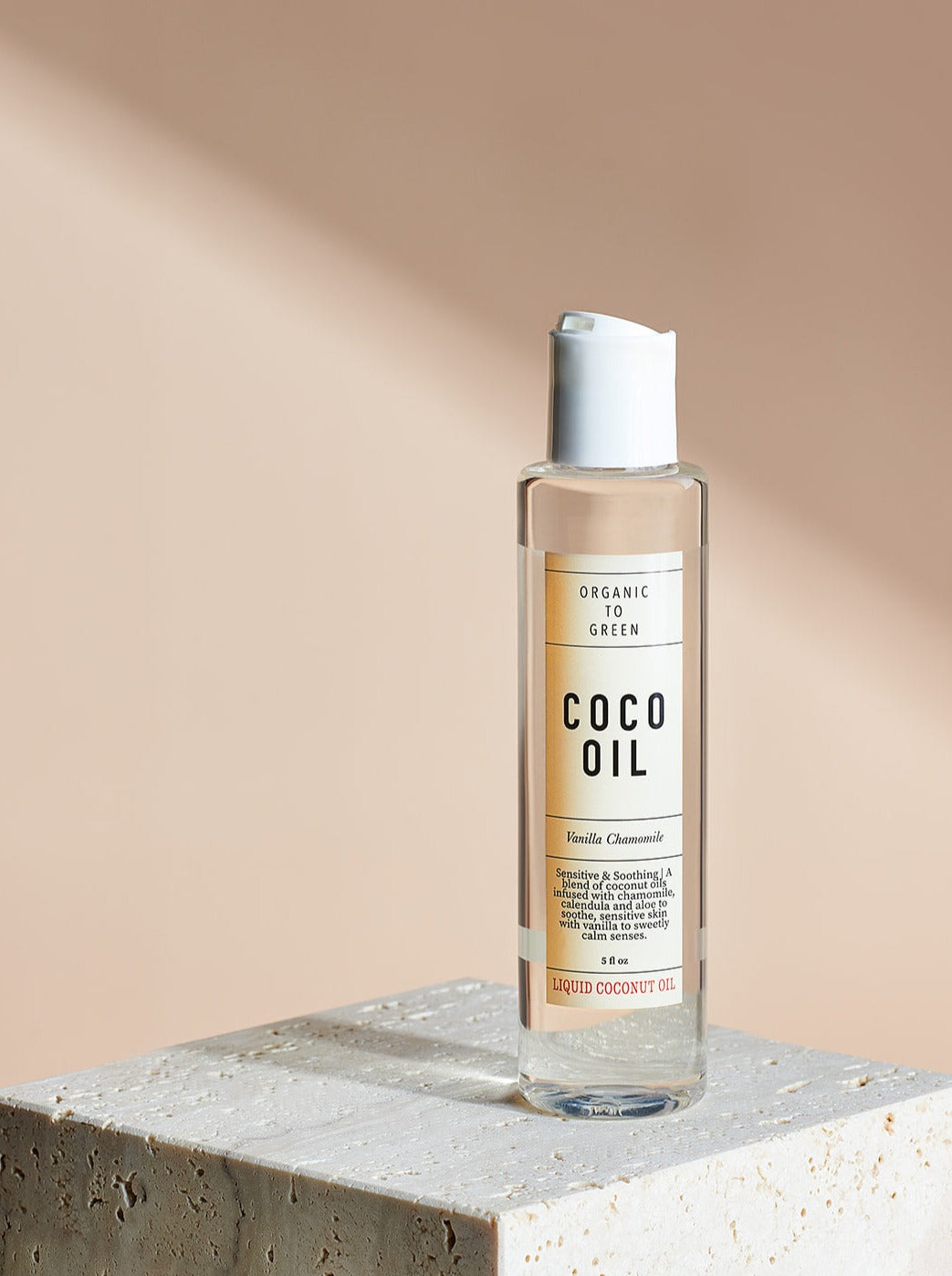 Liquid Coconut Oil For Skin Vanilla Chamomile - Sensitive & Soothing ...